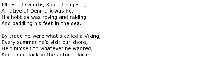 Marriott Edgar Poems > My poetic side