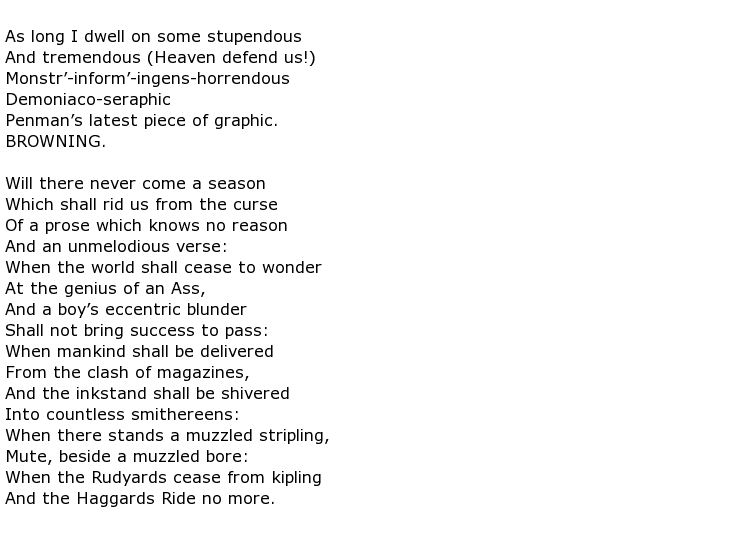 James Kenneth Stephen Poems > My poetic side